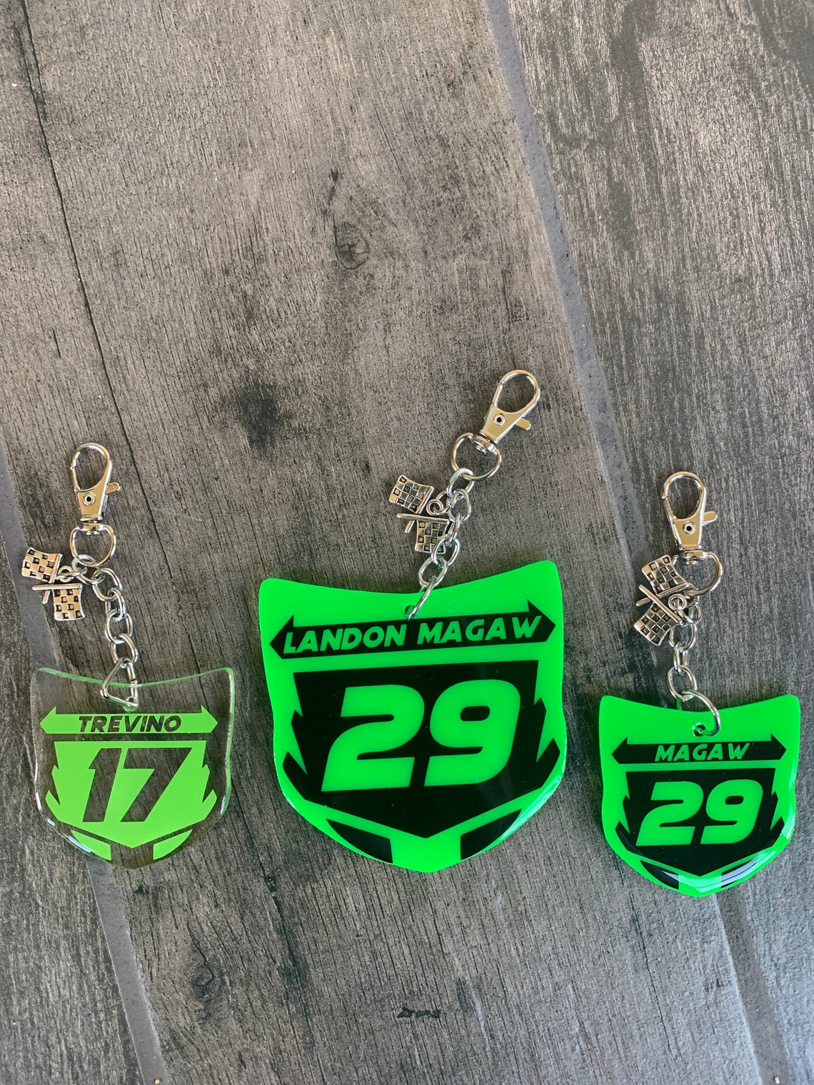 Number Plate Motocross Dirt Bike Keychain multiple Sizes - Etsy