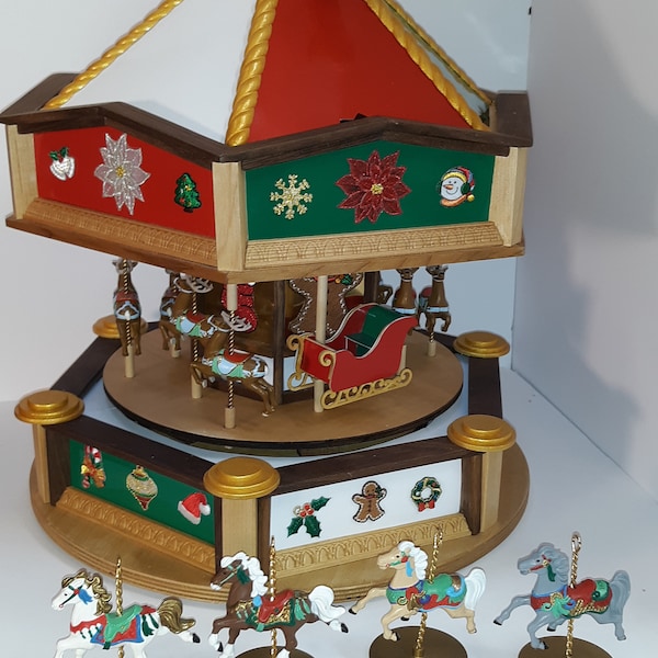 Christmas Carousel - Etsy