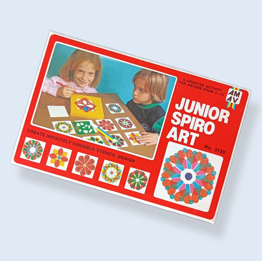 Vintage Junior Spiro Art Drawing Tool. Create Geometric Patterns ...