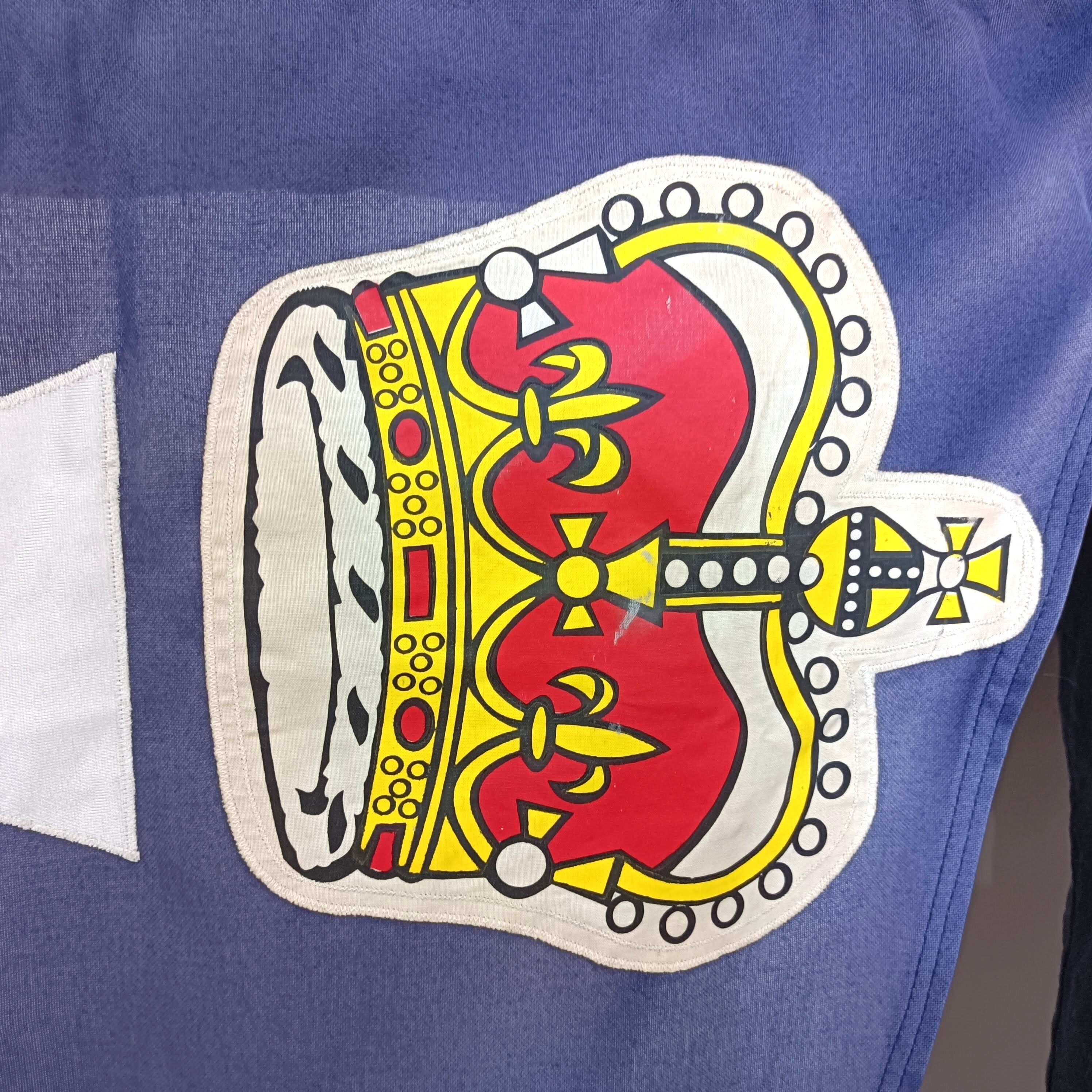 Vintage Yacht Club Nautical Burgee/ Flag/ Pennant. Queen Victoria ...