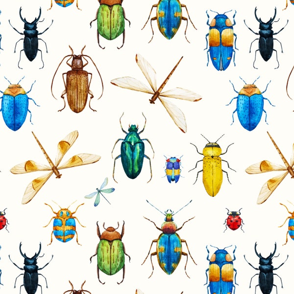 Insect Fabric - Etsy