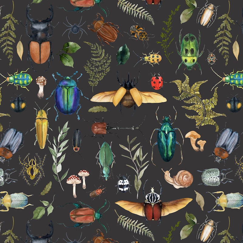 Insect Fabric - Etsy