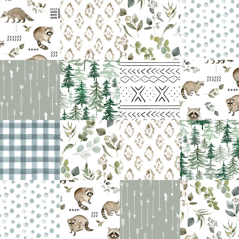 Cheater Quilt Fabric - Etsy