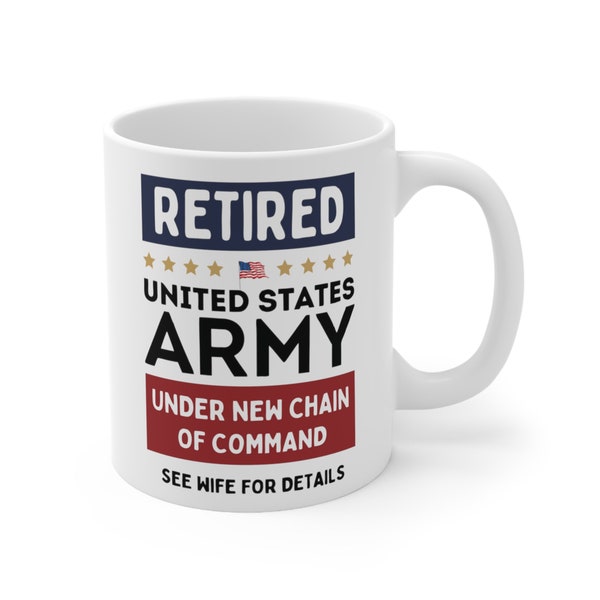 Funny Army Retirement - Etsy
