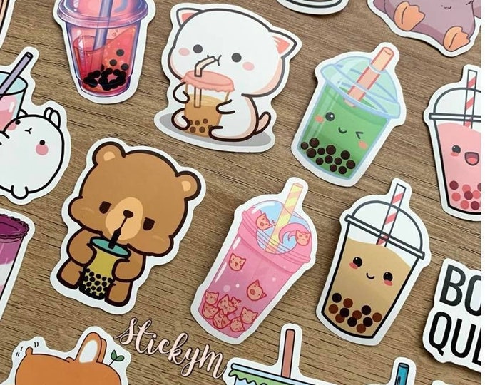 IV Bag Sticker Boba & Coffee Nursing Medical Healthcare Stickers Gifts ...