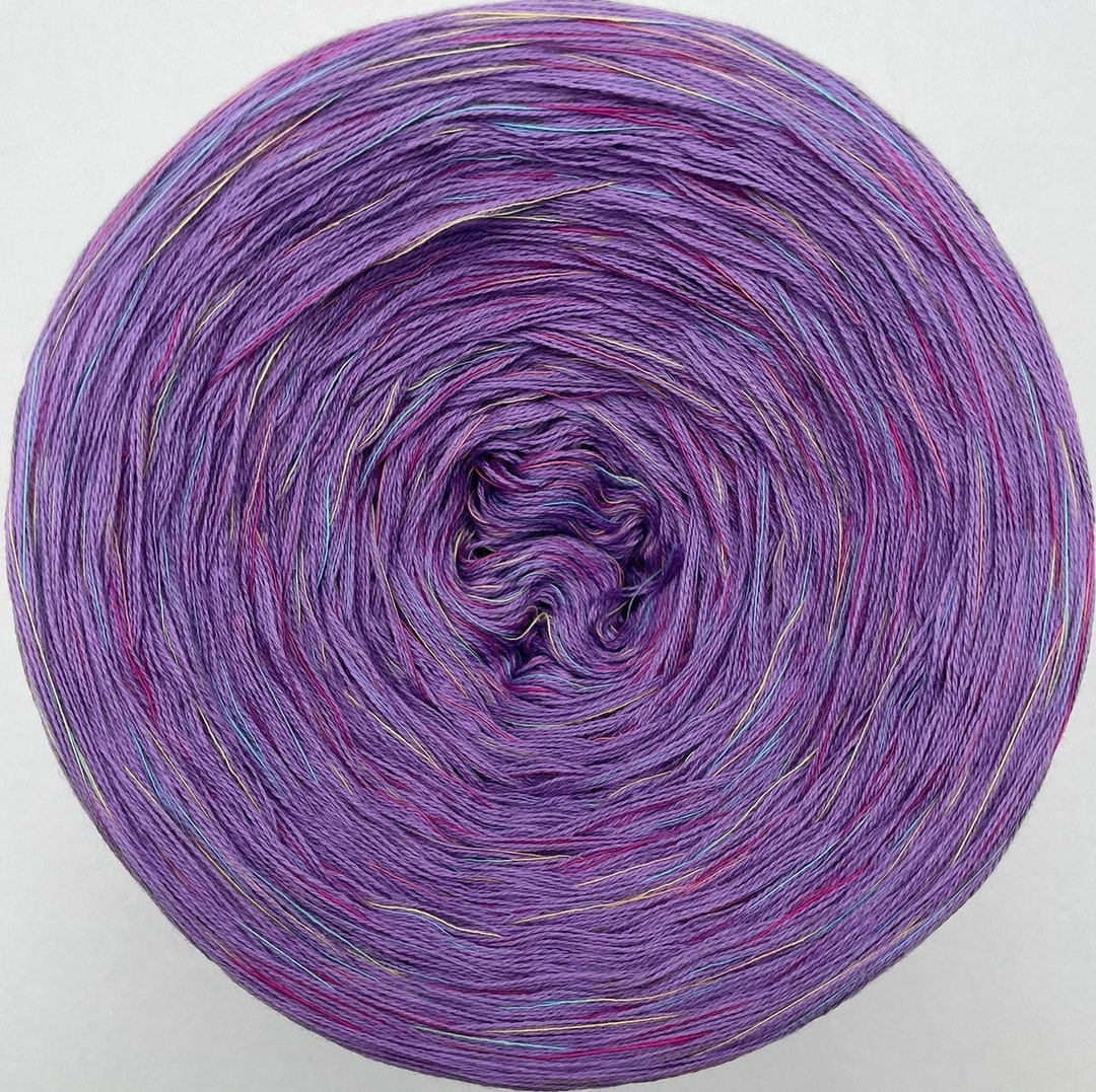 Single Color, 50cotton/50%acrylic Yarn Cake. - Etsy
