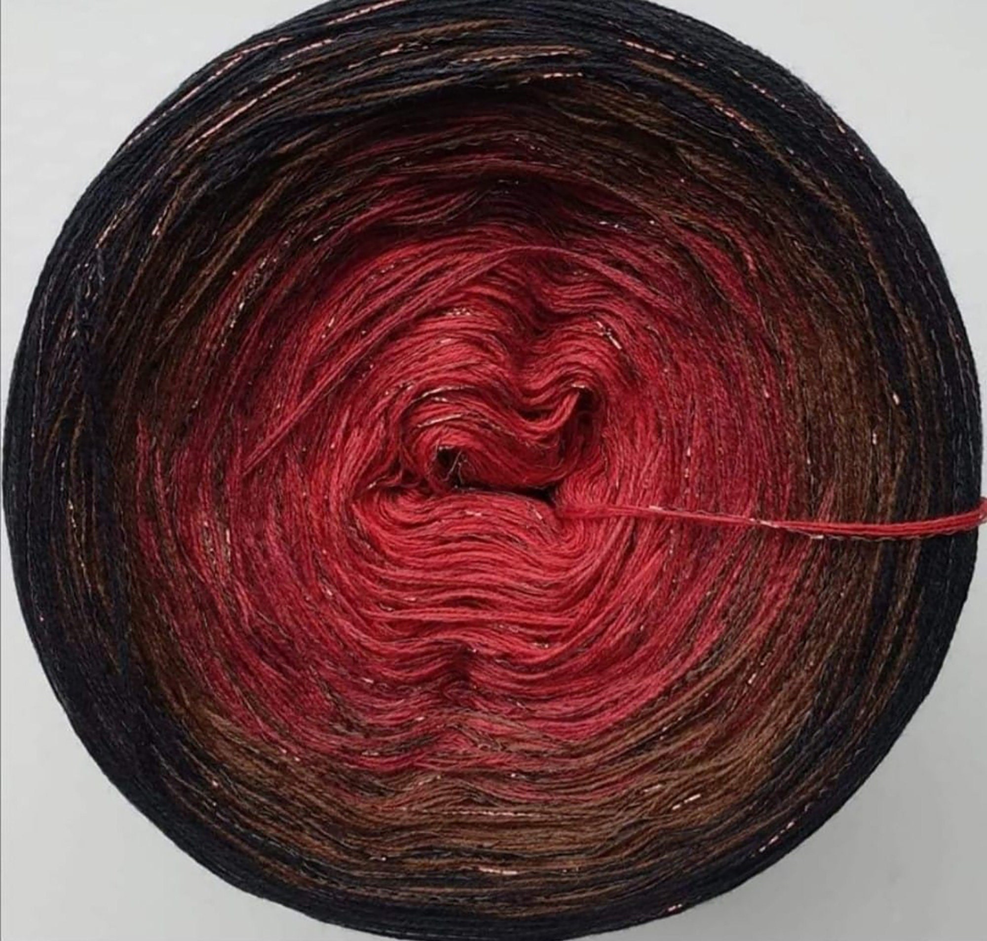3 Ply Gradient Cake Yarn Ombre Yarn Cake Color Change Yarn - Etsy UK