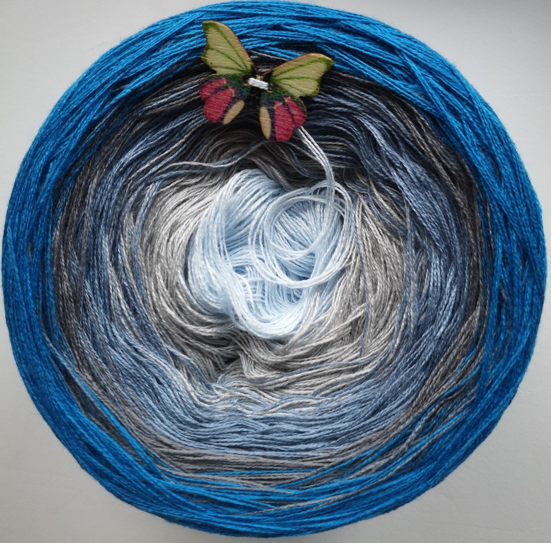 Gradient Yarn Cake, Ombre Effect Yarn Cake, 50cotton/50%acrylic Yarn ...