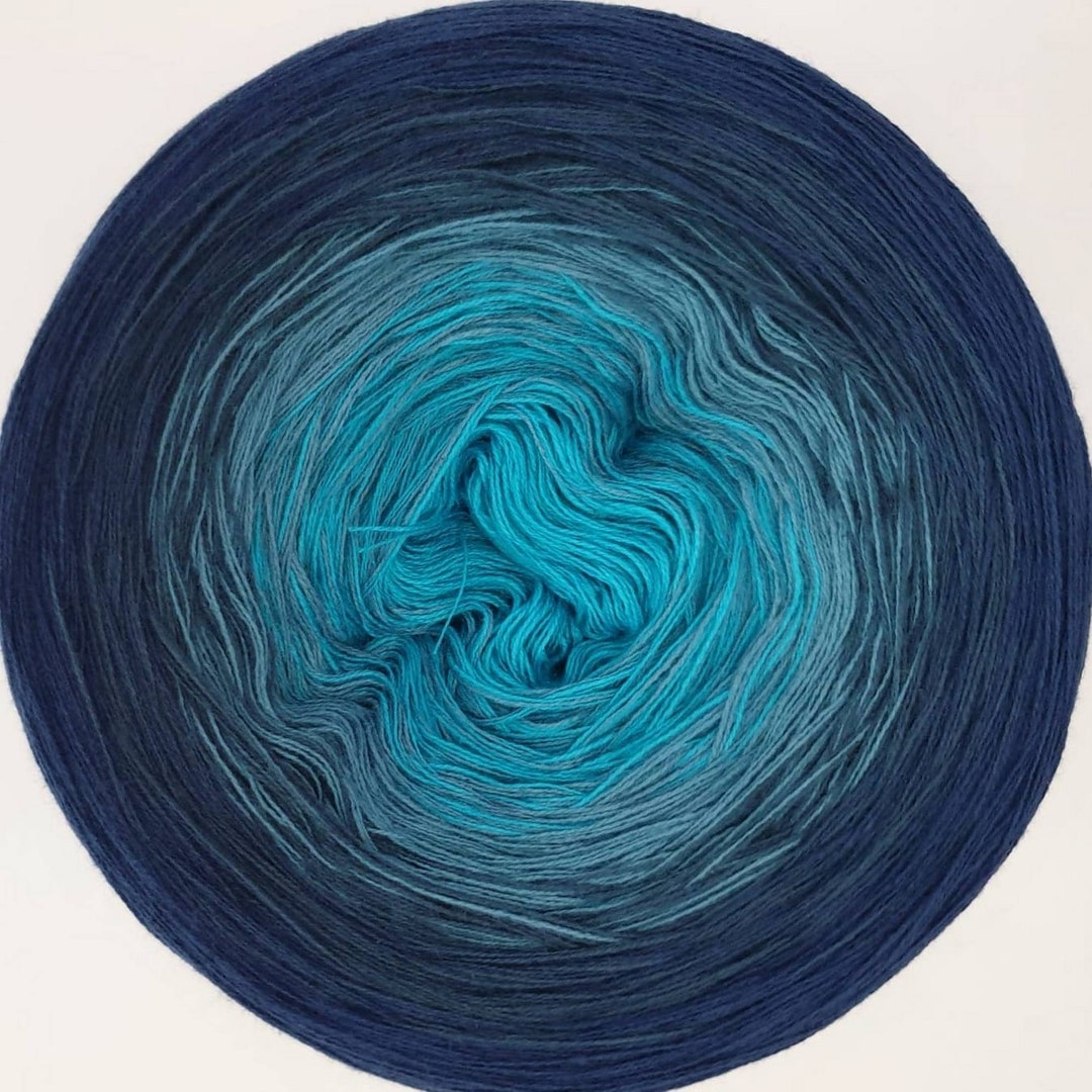 Gradient Yarn Cake, Ombre Effect Yarn Cake, 50cotton/50%acrylic Yarn ...