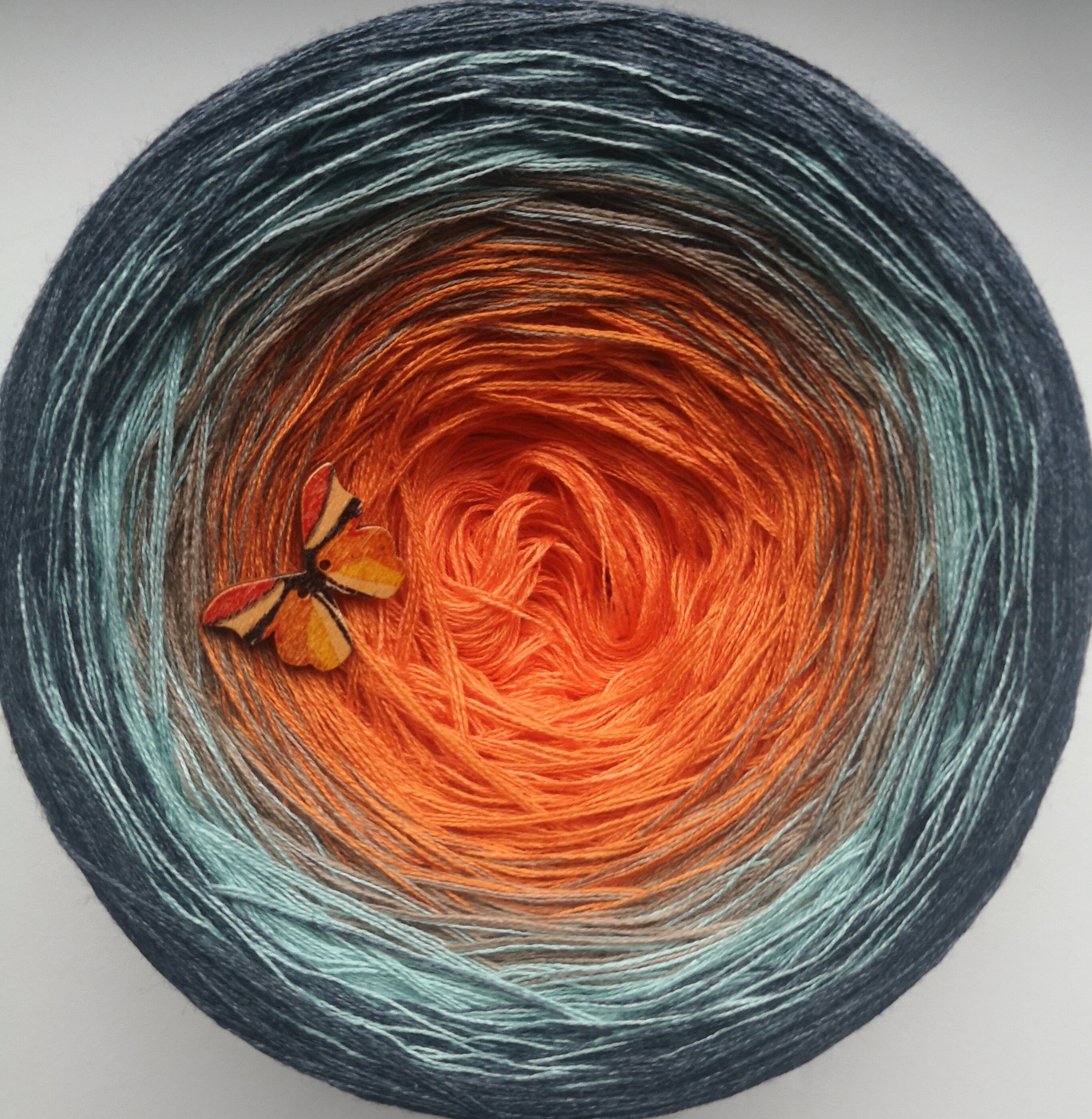 Gradient Yarn Cake Ombre Effect Yarn Cake - Etsy