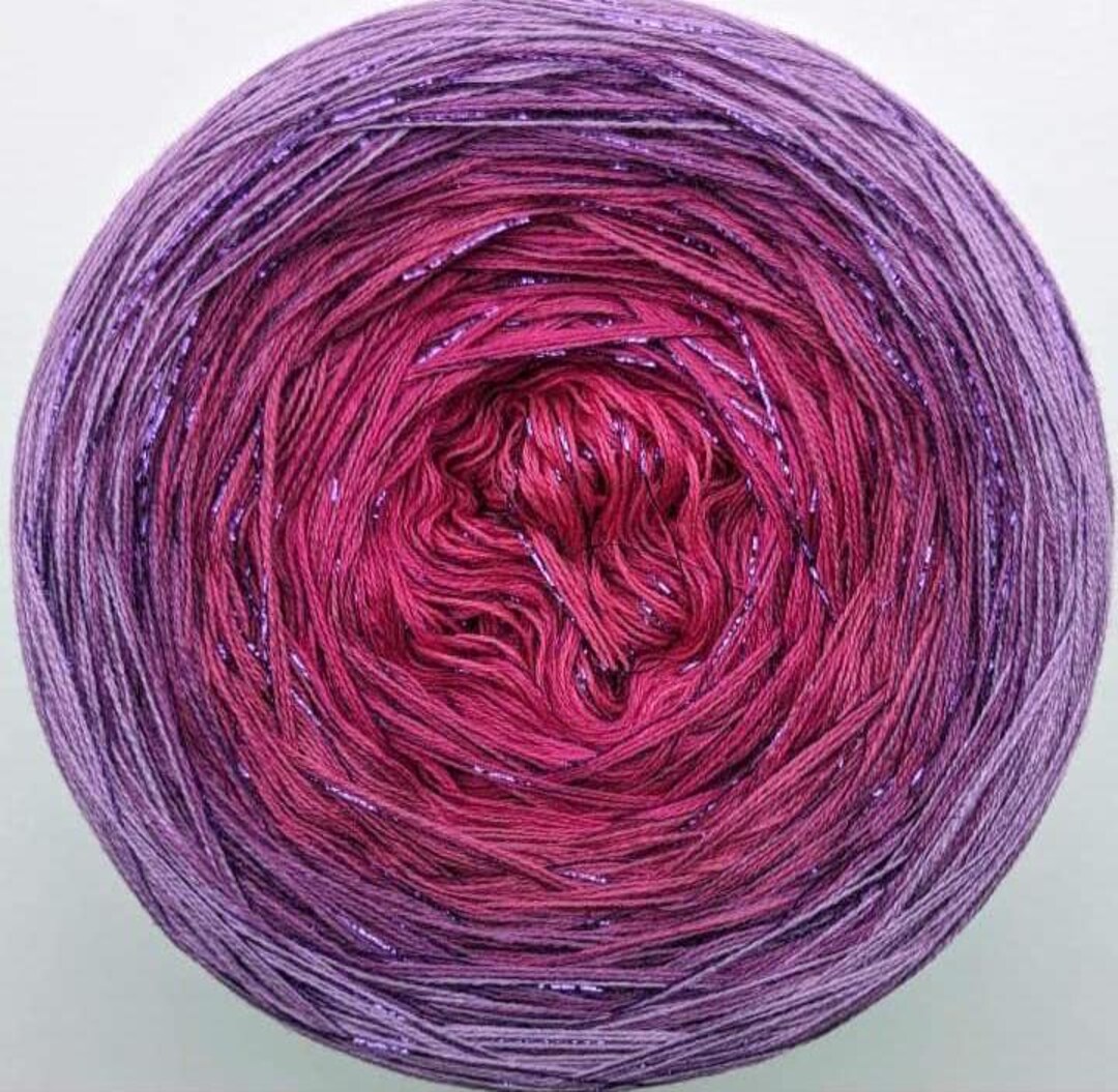 3 Ply, Gradient Cake Yarn, Ombre Yarn Cake, Color Change Yarn, Ombre ...