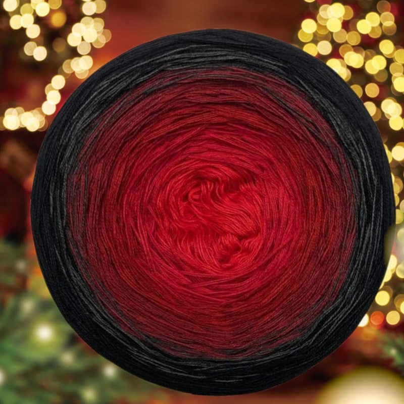 Black Gradient Cake Yarn - Etsy