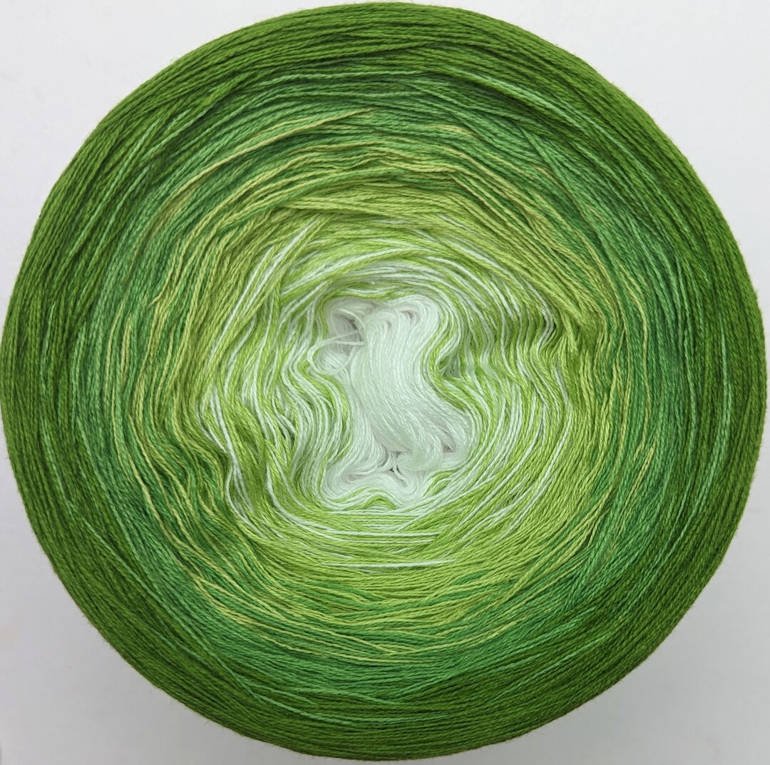 Gradient Yarn. Ombre Effect Yarn, 50 Cotton/50% Acrylic Yarn Cake.yarn ...