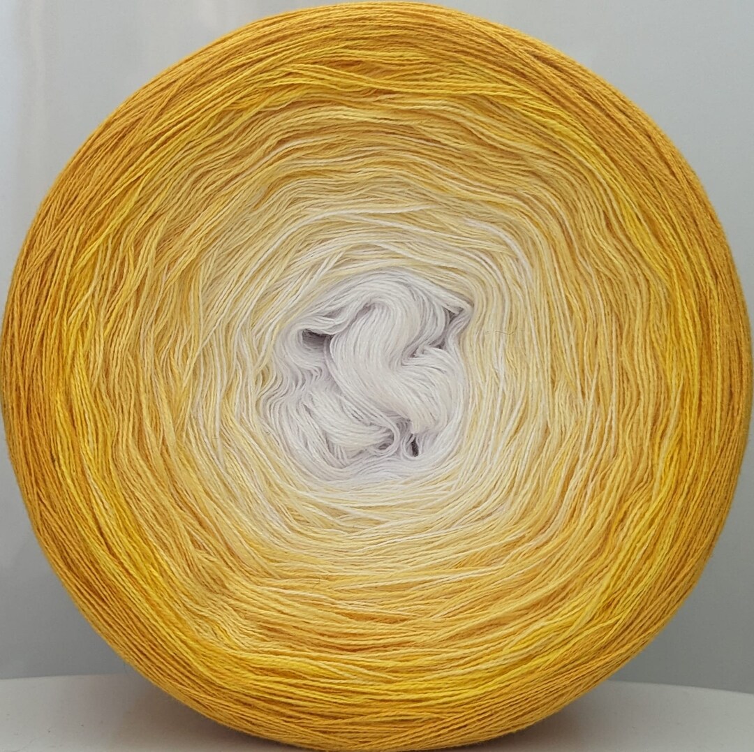 Gradient Yarn Cake, Ombre Effect Yarn Cake, 50cotton/50%acrylic Yarn ...