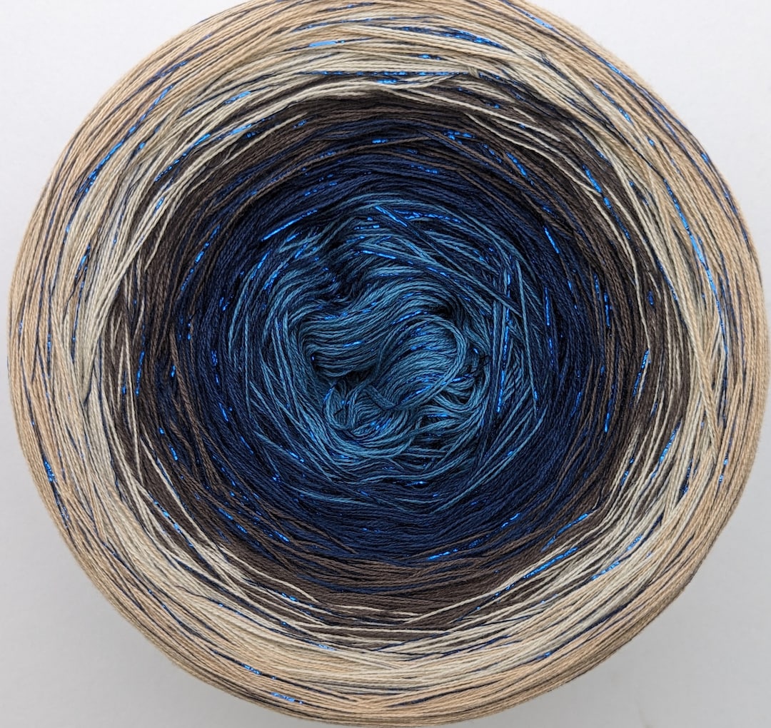Gradient Yarn, Ombre Yarn Cake, Color Change Yarn, Cotton/acrylic ...