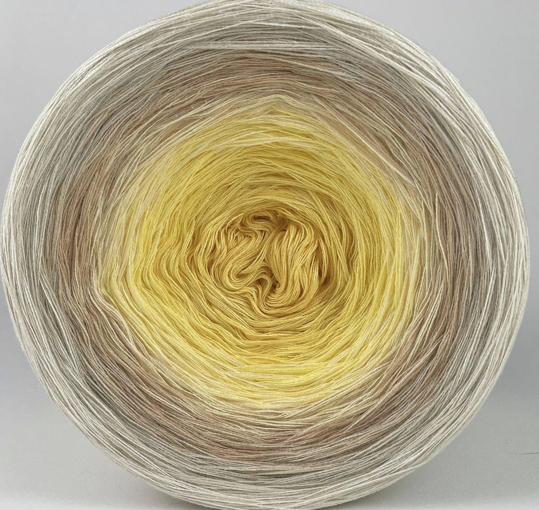 Gradient Yarn Cake, Ombre Effect Yarn Cake, 4 Ply 50cotton/50%acrylic ...