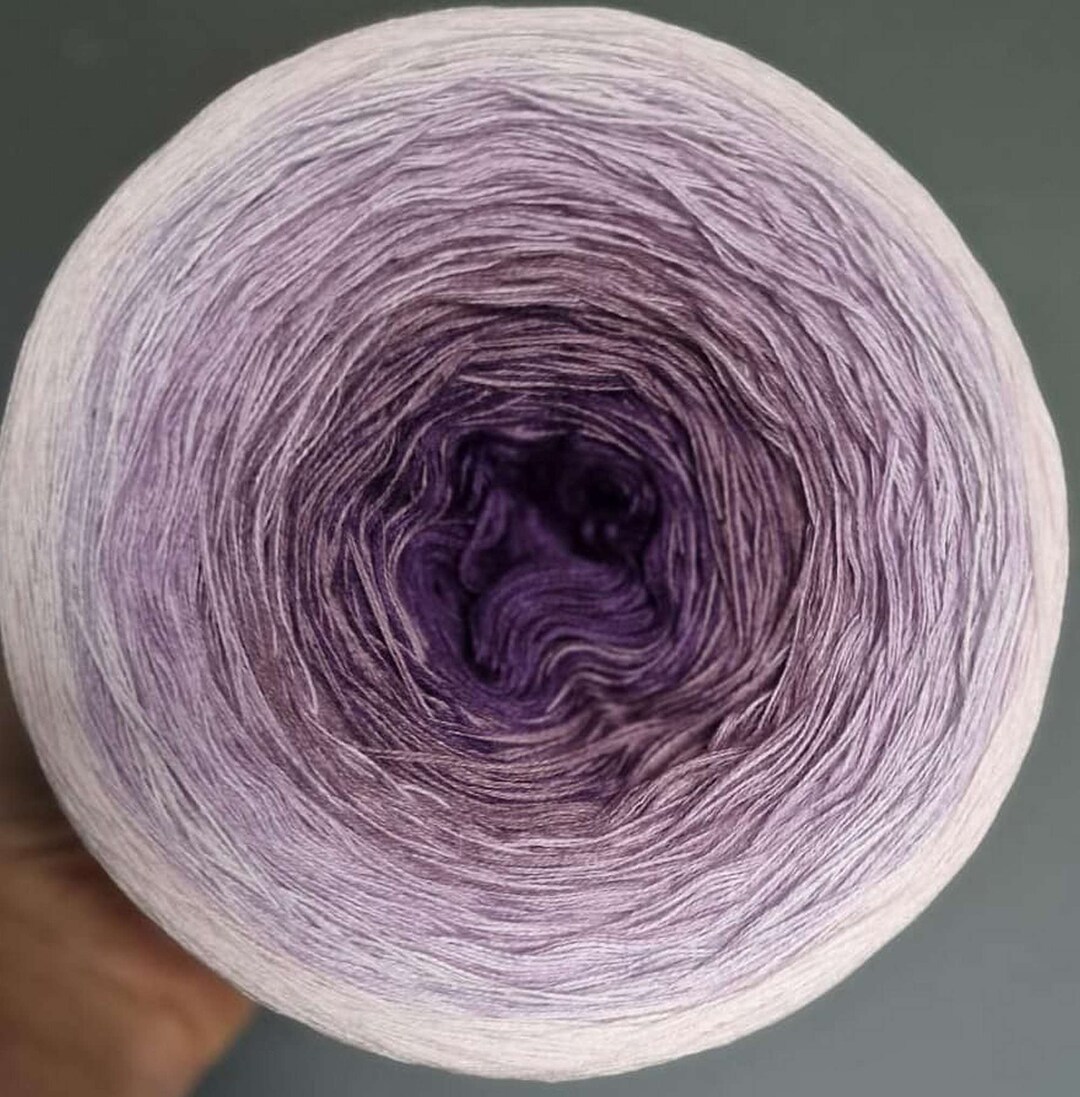 Gradient Yarn Cake, Ombre Effect Yarn Cake, 50cotton/50acrylic Yarn ...