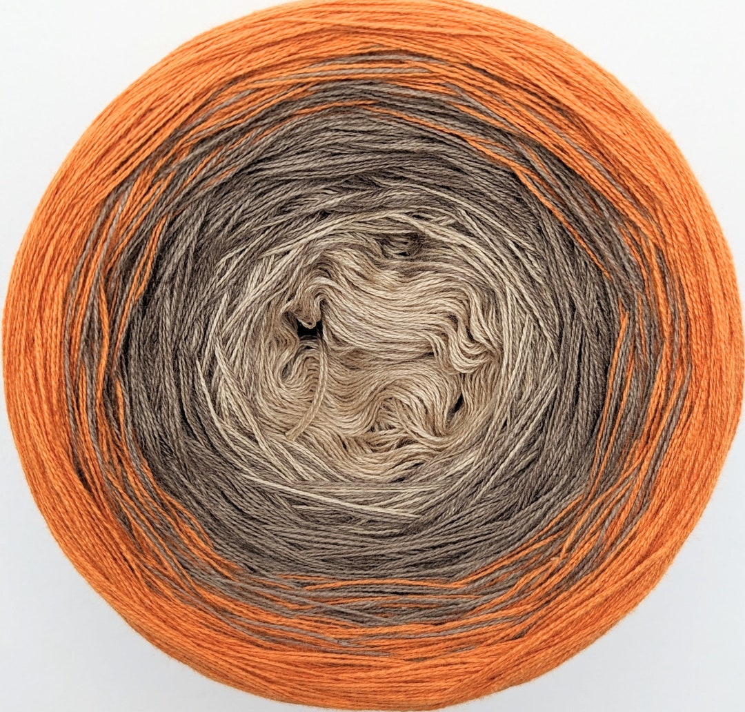 Gradient Yarn Cake, Ombre Effect Yarn Cake, 50cotton/50%acrylic Yarn ...