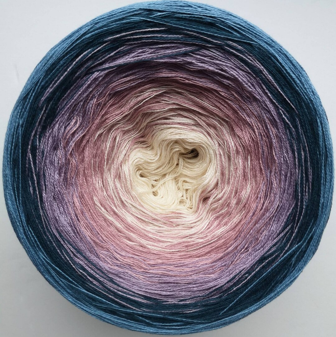 Gradient Cake Yarn, Ombre Effect Yarn Cake, Cotton / Acrylic Yarn ...