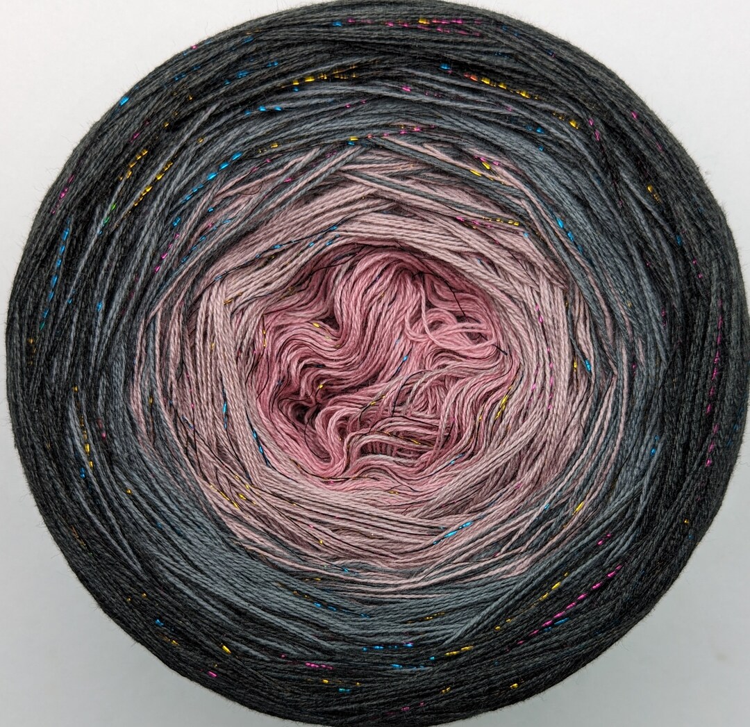 Gradient Yarn, Ombre Yarn Cake, Color Change Yarn, Cotton, Acrylic ...