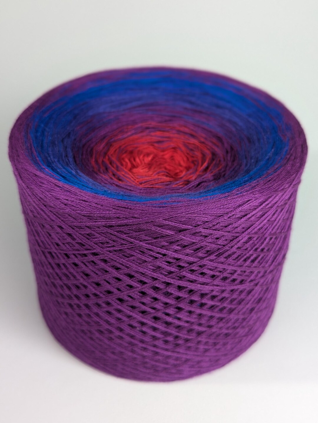 Gradient Yarn Cake, Ombre Effect Yarn Cake, 50cotton/50%acrylic Yarn ...