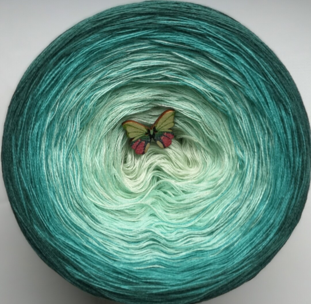 Gradient Yarn Cake, Ombre Effect Yarn Cake, 50cotton/50%acrylic Yarn ...