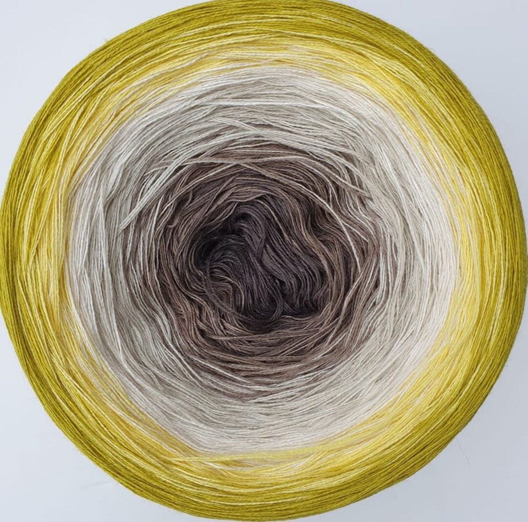 Gradient Yarn Cake, Ombre Effect Yarn Cake, 50cotton/50%acrylic Yarn ...