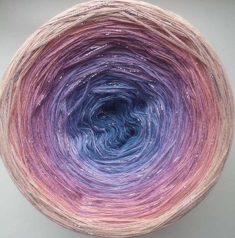 3 Ply Gradient Cake Yarn Ombre Yarn Cake Colour Change - Etsy