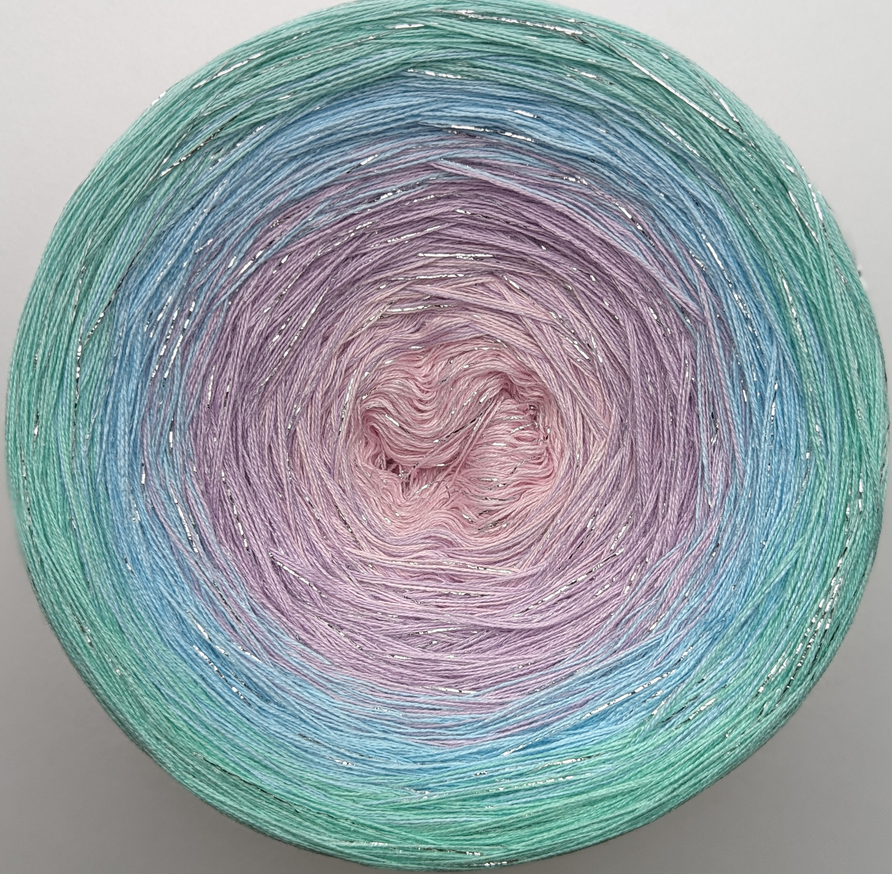 3 Ply Gradient Cake Yarn Ombre Yarn Cake Color Change Yarn - Etsy