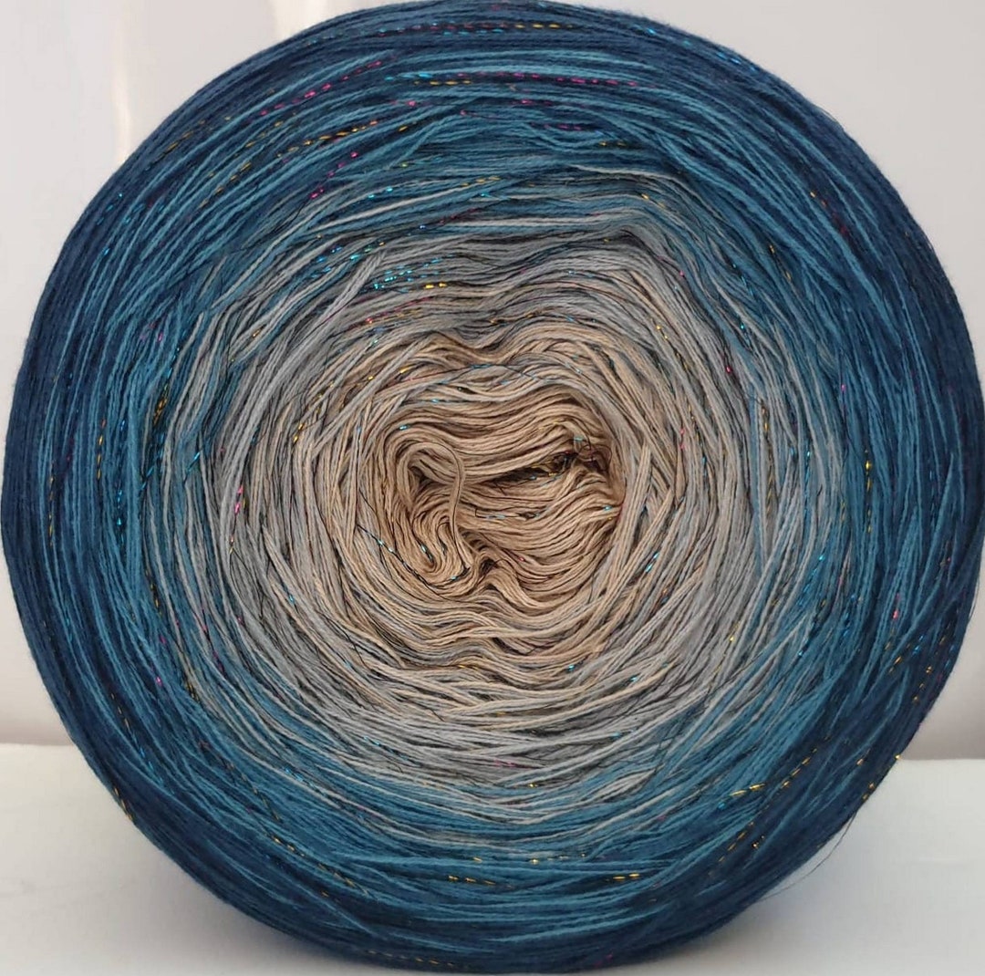 Color Change Yarn Ombre Effect Yarn Gradient Cake Yarn Colorful Crochet ...