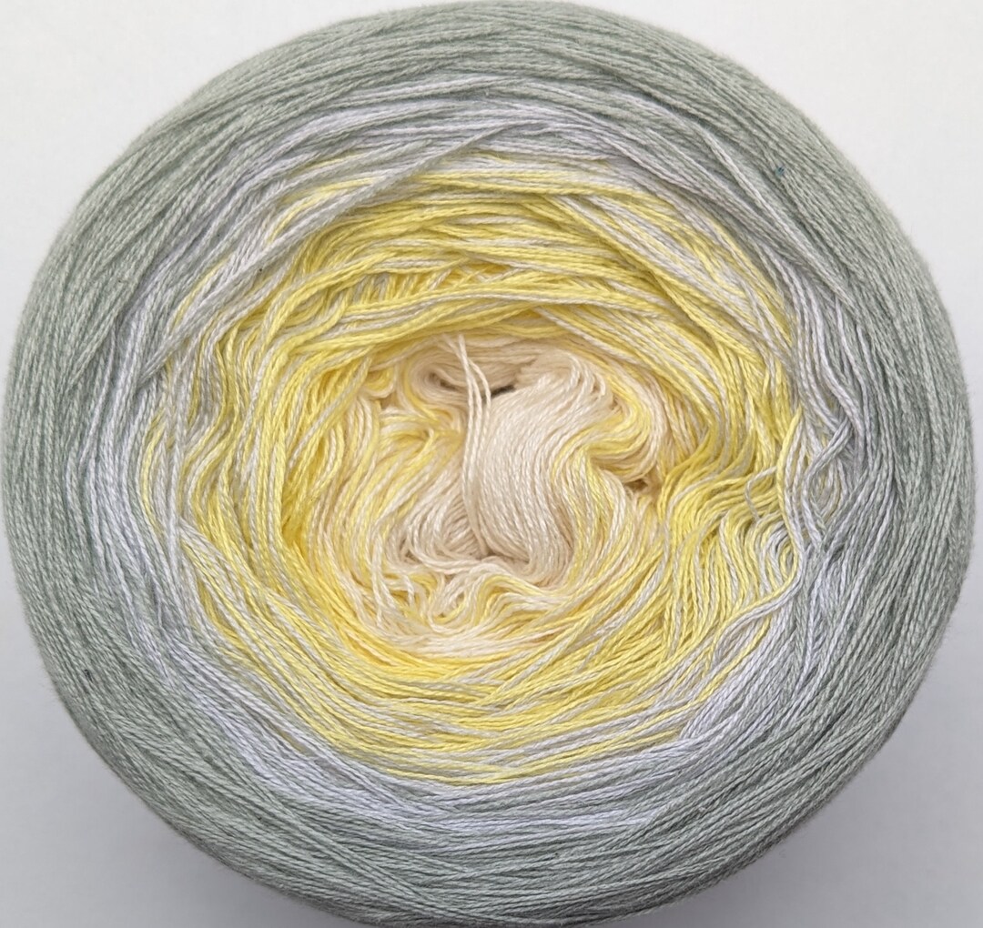 Gradient Yarn Cake, Ombre Effect Yarn Cake, 50cotton/50%acrylic Yarn ...