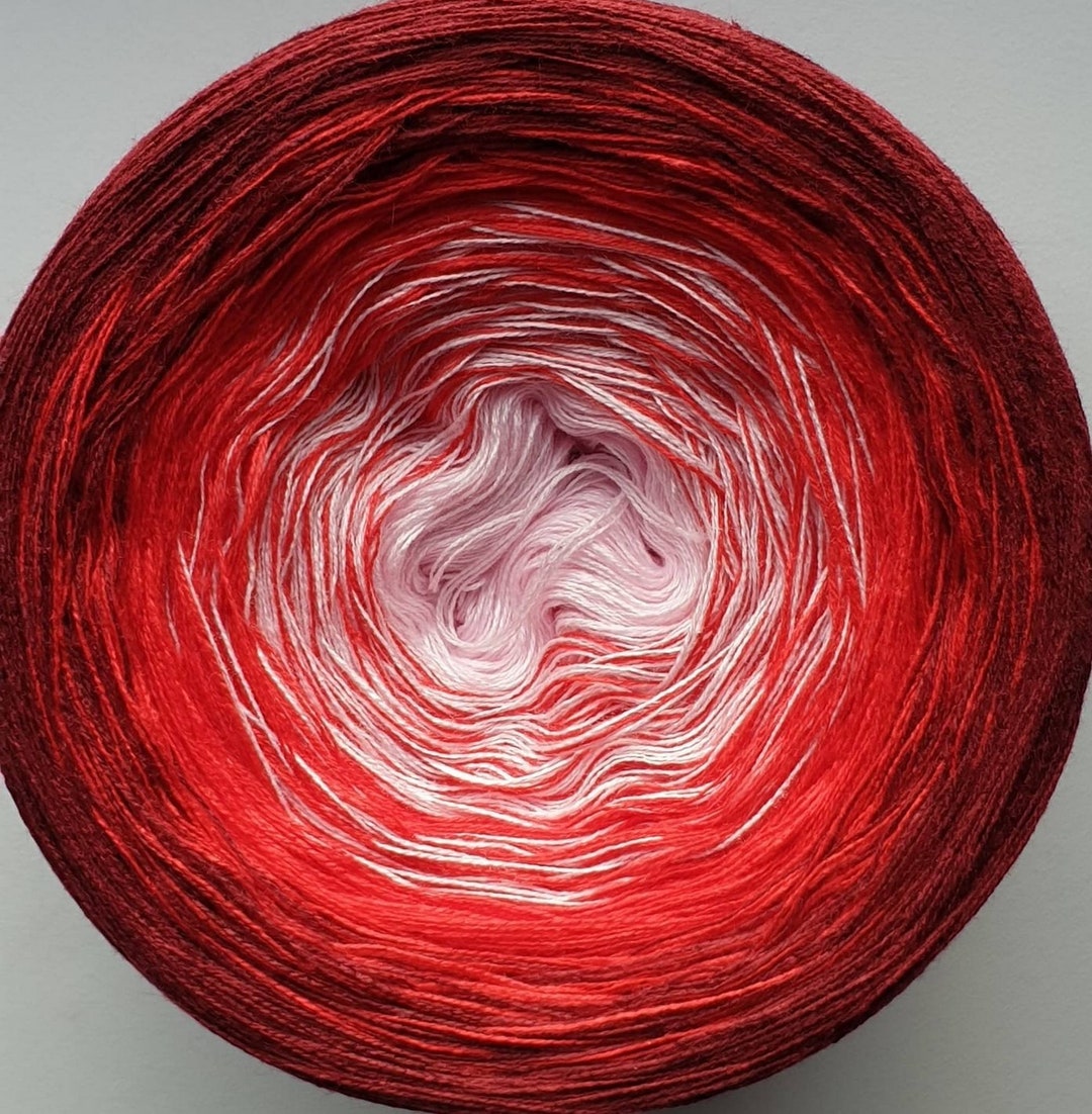 Gradient Yarn Cake, Ombre Effect Yarn Cake, 50cotton/50%acrylic Yarn ...
