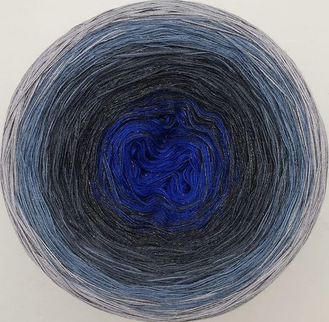 3 Ply, Gradient Cake Yarn, Ombre Yarn Cake, Color Change Yarn, Ombre ...