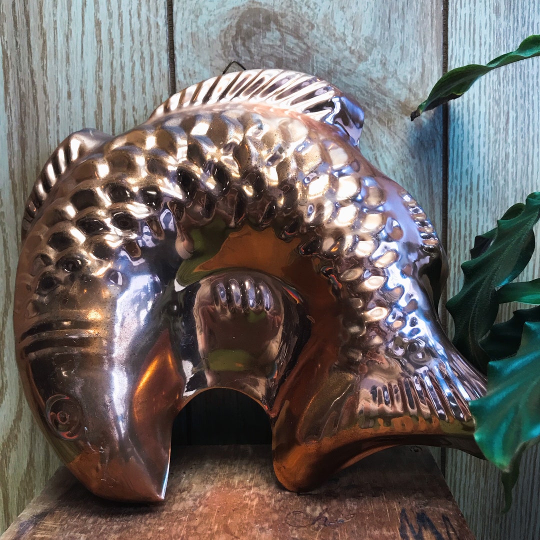 Vintage Tin Fish Wall Decor - Etsy