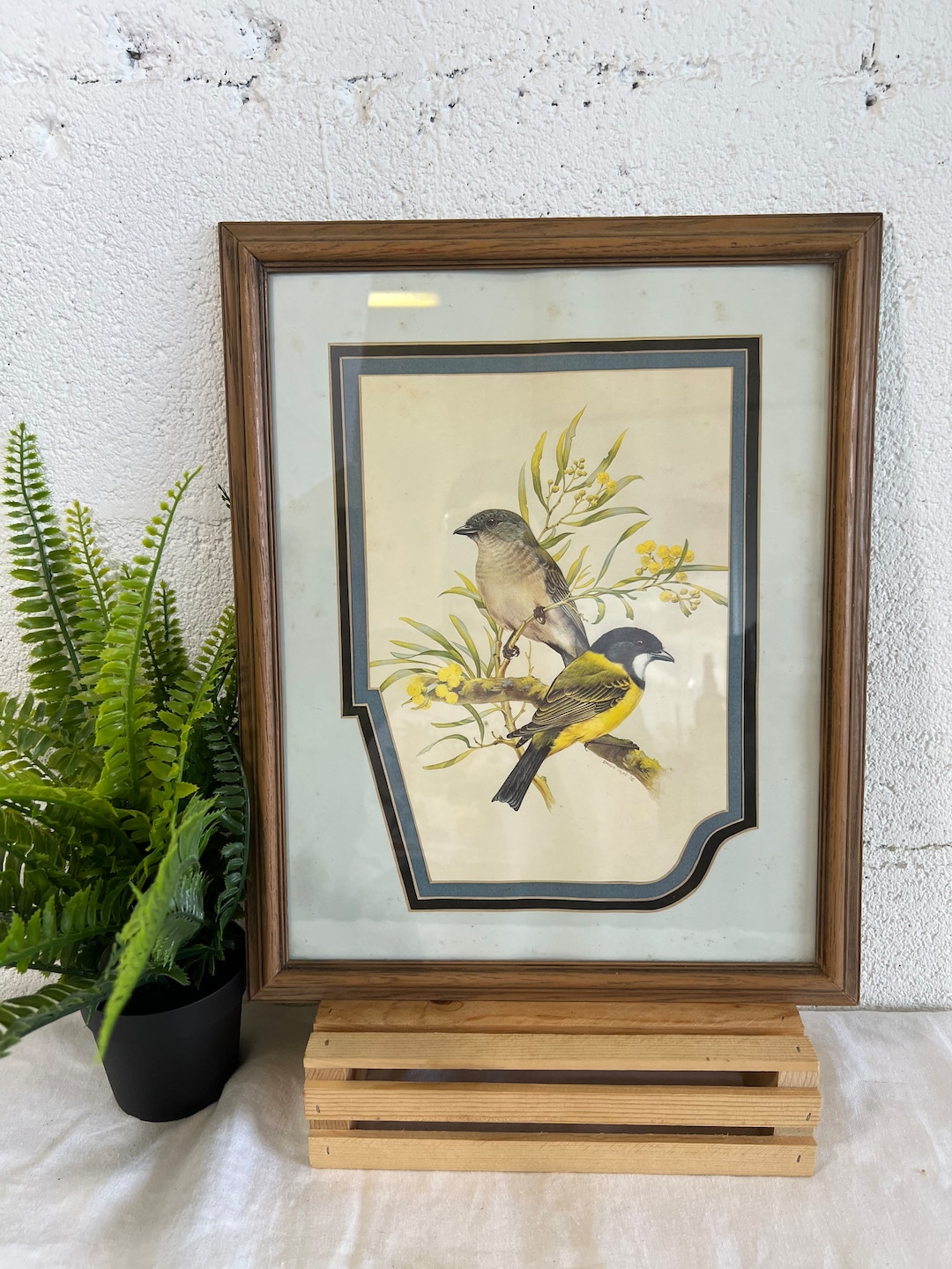 Vintage Deidre Hunt Framed Artwork - Etsy