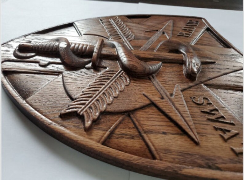 Handmade Wood South Metro Fire District (colorado) SWAT Medic Patch ...