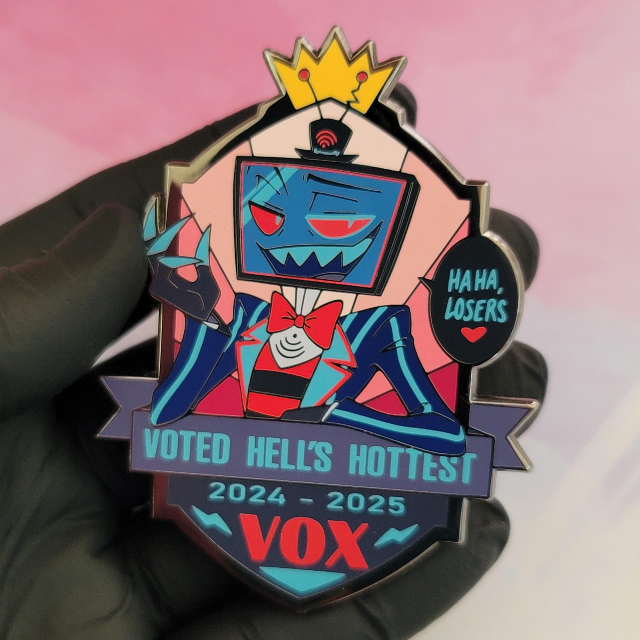 Hell's Hottest Vox Pin - C Grade - Check Photos - Etsy