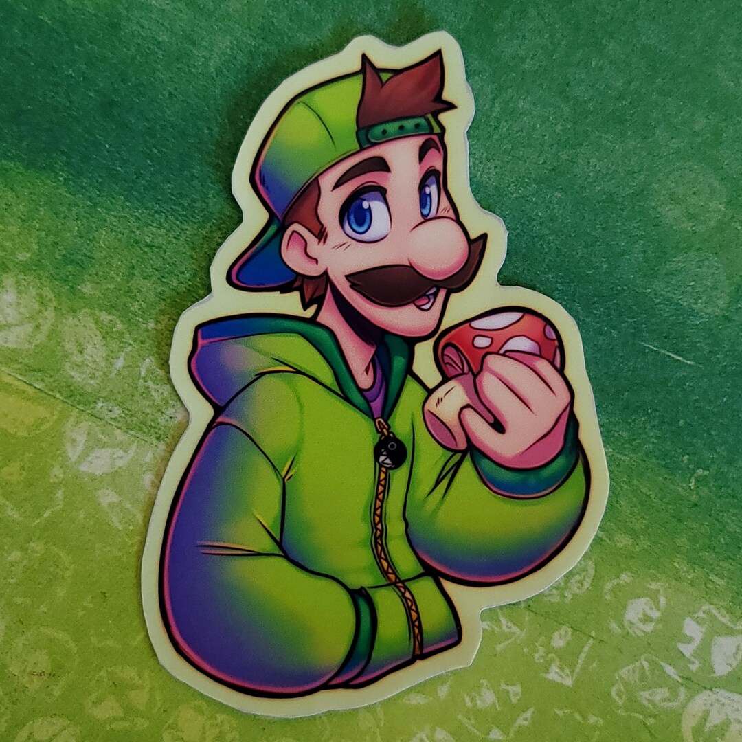Luigi Cool Af - Etsy
