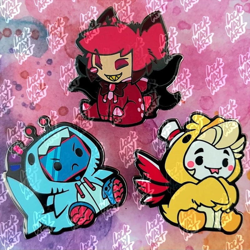 Hazbin Hotel Chibis - Etsy