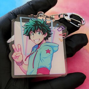 Peaceful Deku Keychain - Etsy