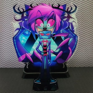 Monstrous Alastor + Vox Standee - Etsy