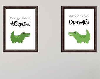 See Ya Later Alligator Printable - Etsy