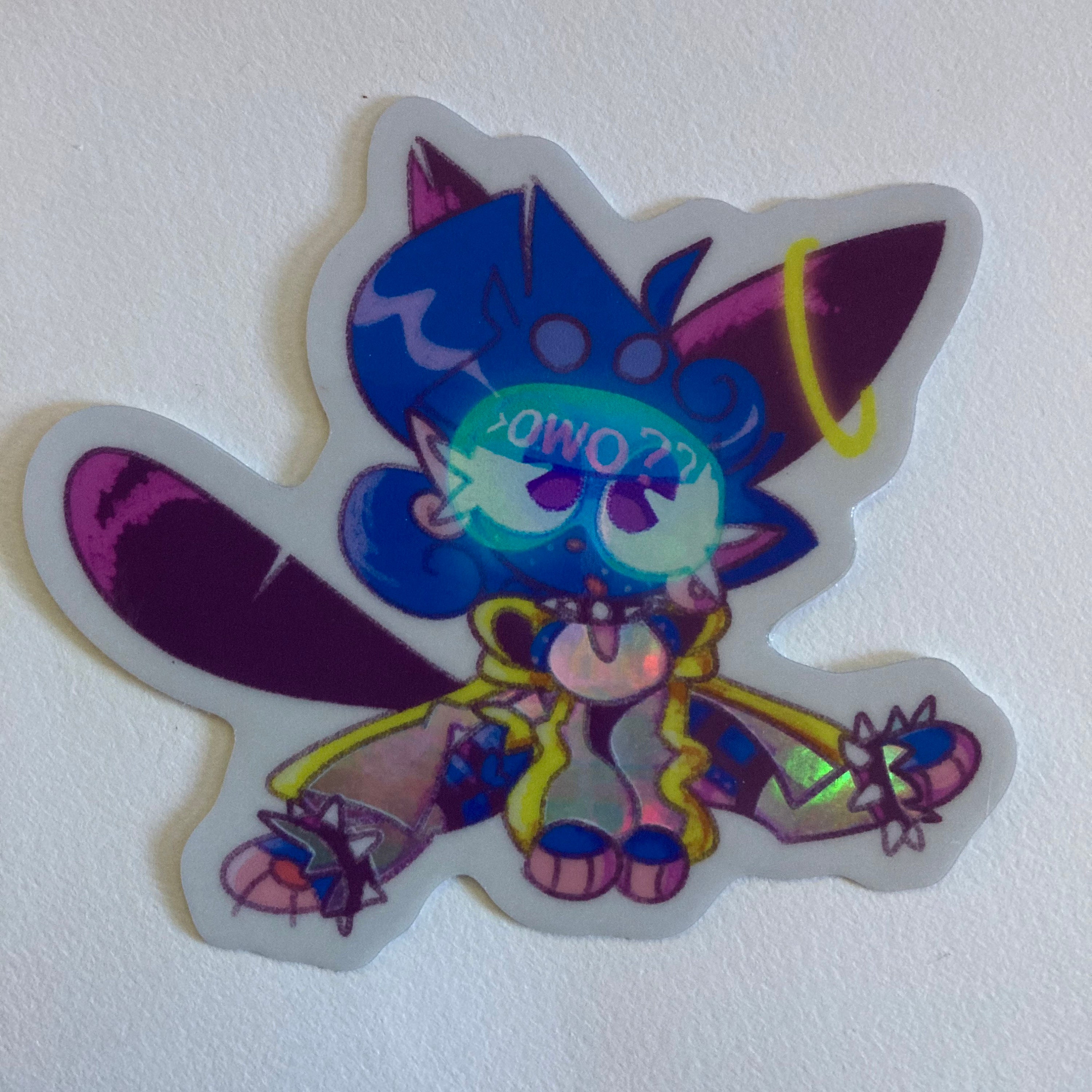 Dax Holographic Sticker - Etsy