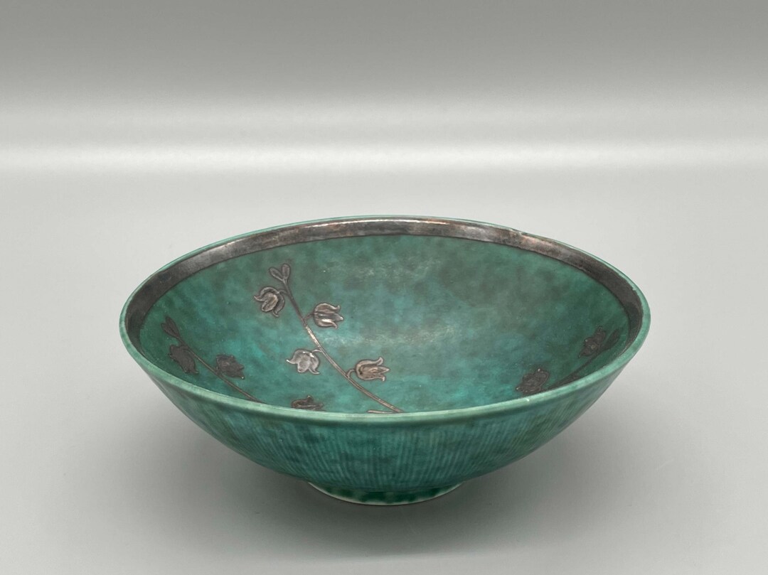 Art Deco, Agenta Bowl by Wilhelm Kage for Gustavsberg Sweden Around ...