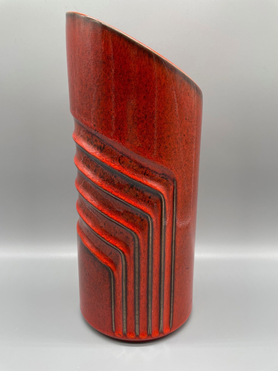 Futuristic XL Vase by Cari Zalloni for Steuler Germany 1970s - Etsy UK