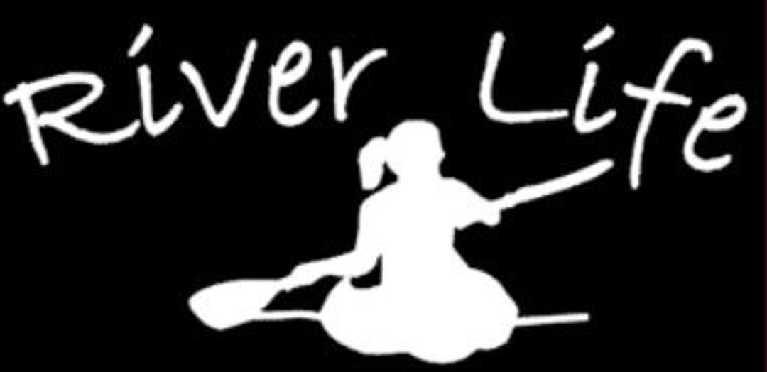 River Life Vinyl Decal - Etsy