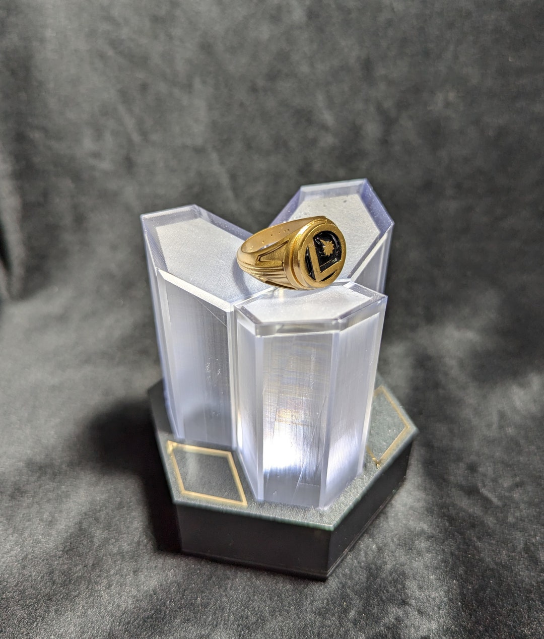 Smallville Legion Ring 3D Printed and Painted Prop Replica - Etsy