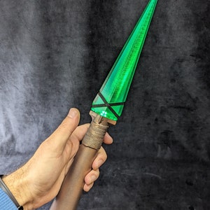 Smallville Green Kryptonite Dagger 3D Printed Prop Replica - Etsy