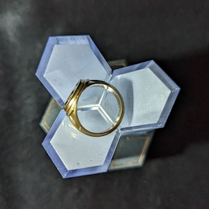 Smallville Legion Ring 3D Printed and Painted Prop Replica - Etsy
