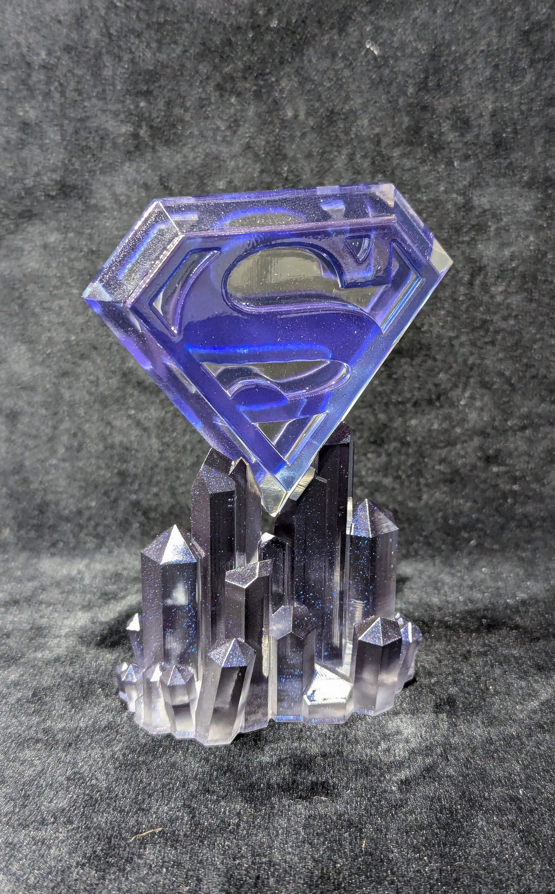 Smallville Crystal of El 3D Printed Prop Replica With Crystal Stand - Etsy